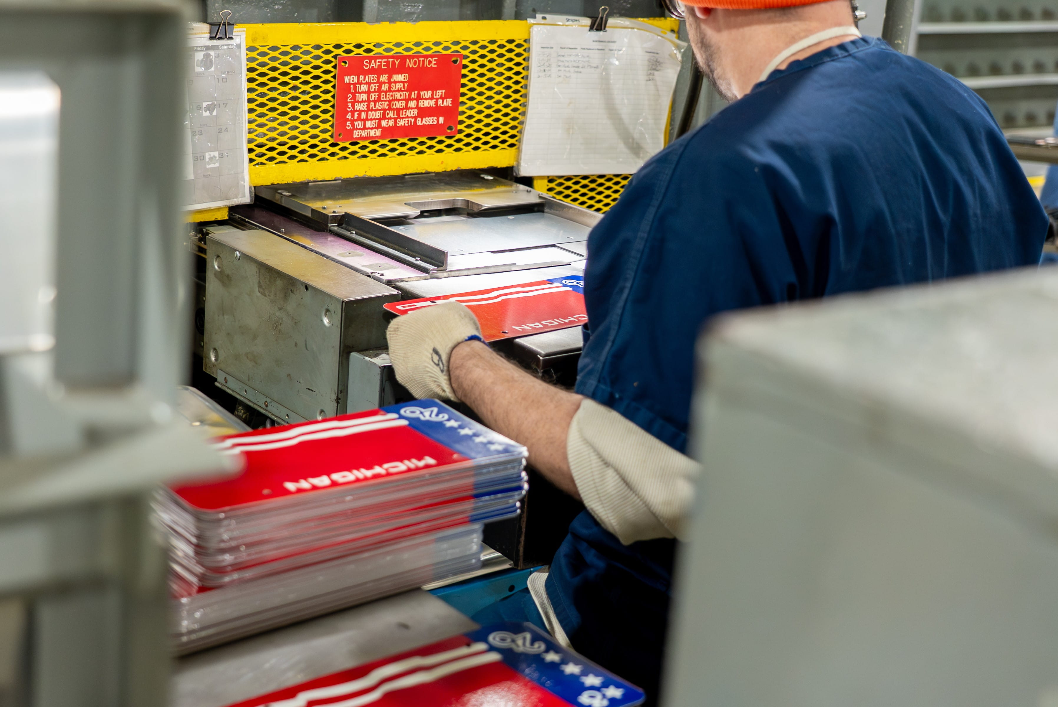 MDOC Begins Production on License Plates Celebrating the United States ...