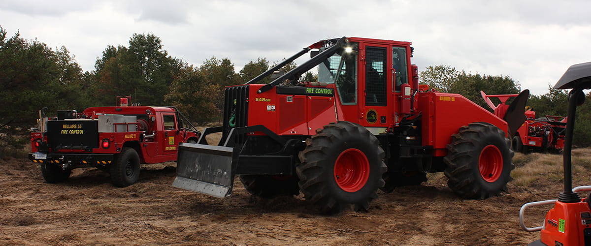 Roscommon Equipment Center: Wildland fire equipment