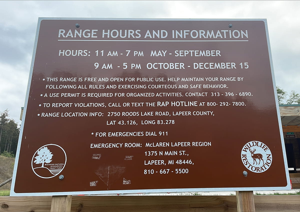 Lapeer Shooting Range (Lapeer Pit)
