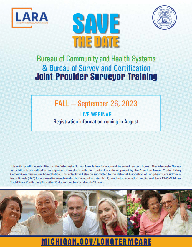Joint Provider Surveyor Training Information