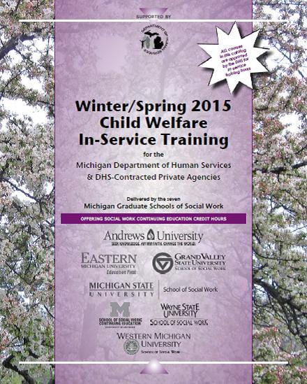 Winter 2014 Child Welfare In-Service Training