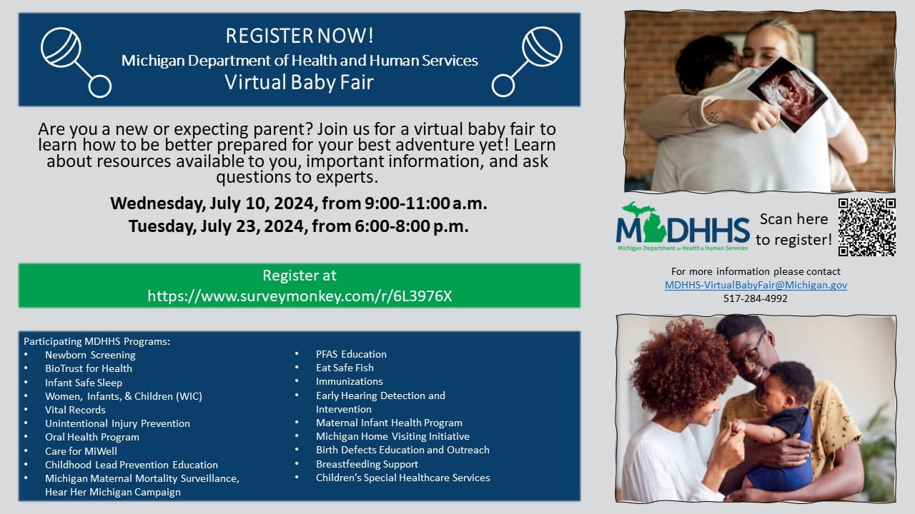 MDHHS Virtual Baby Fair
