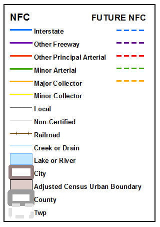 Using National Functional Classifications (NFC) Maps