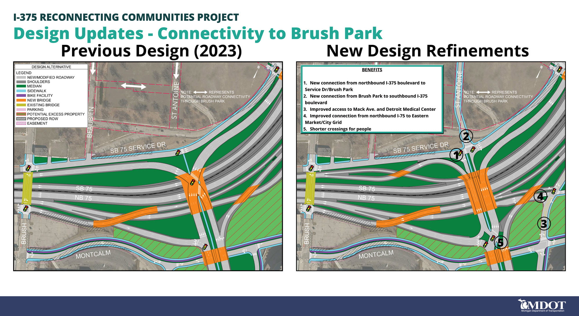 I-375 public meeting materials