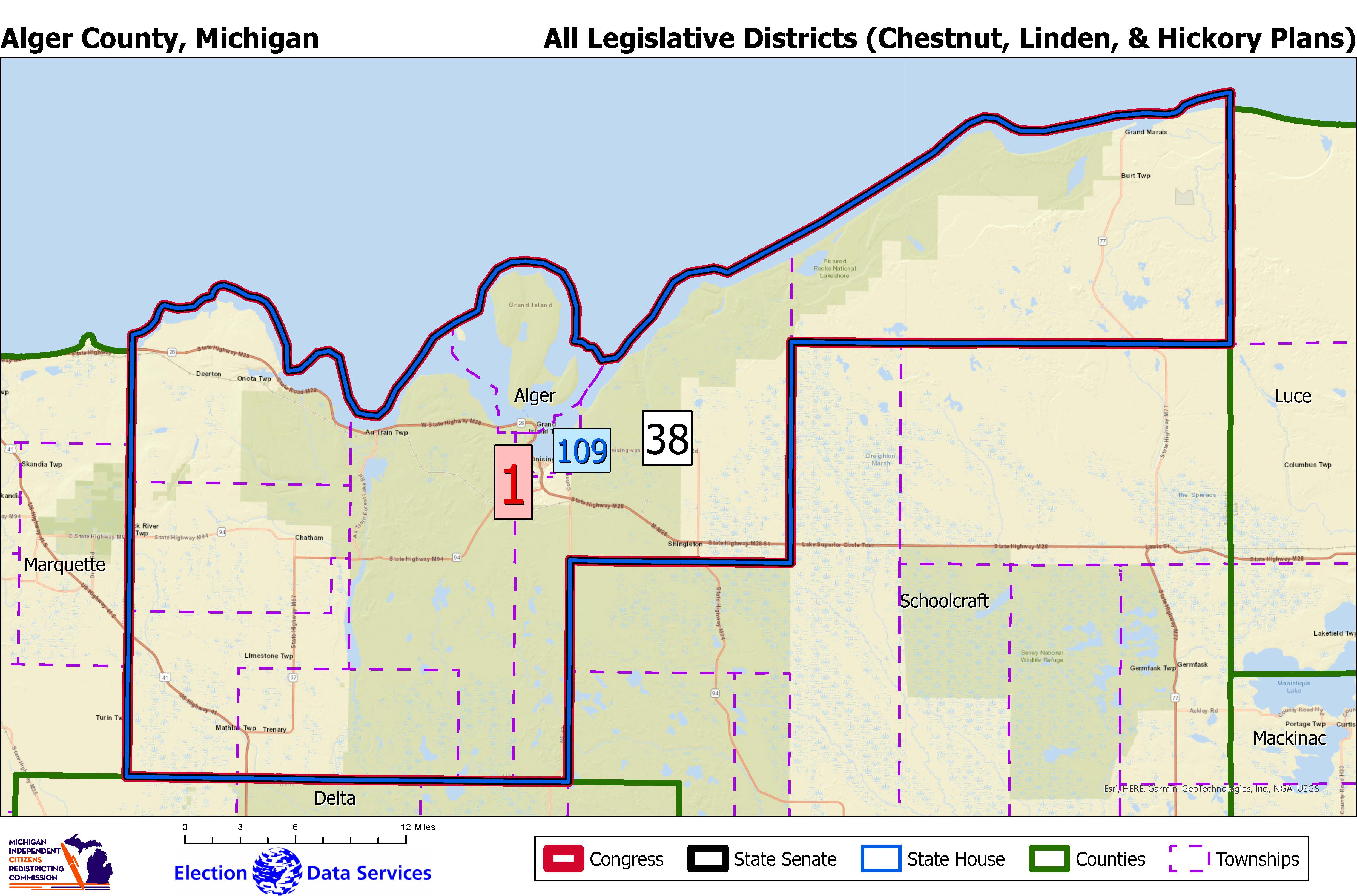 District Maps by County