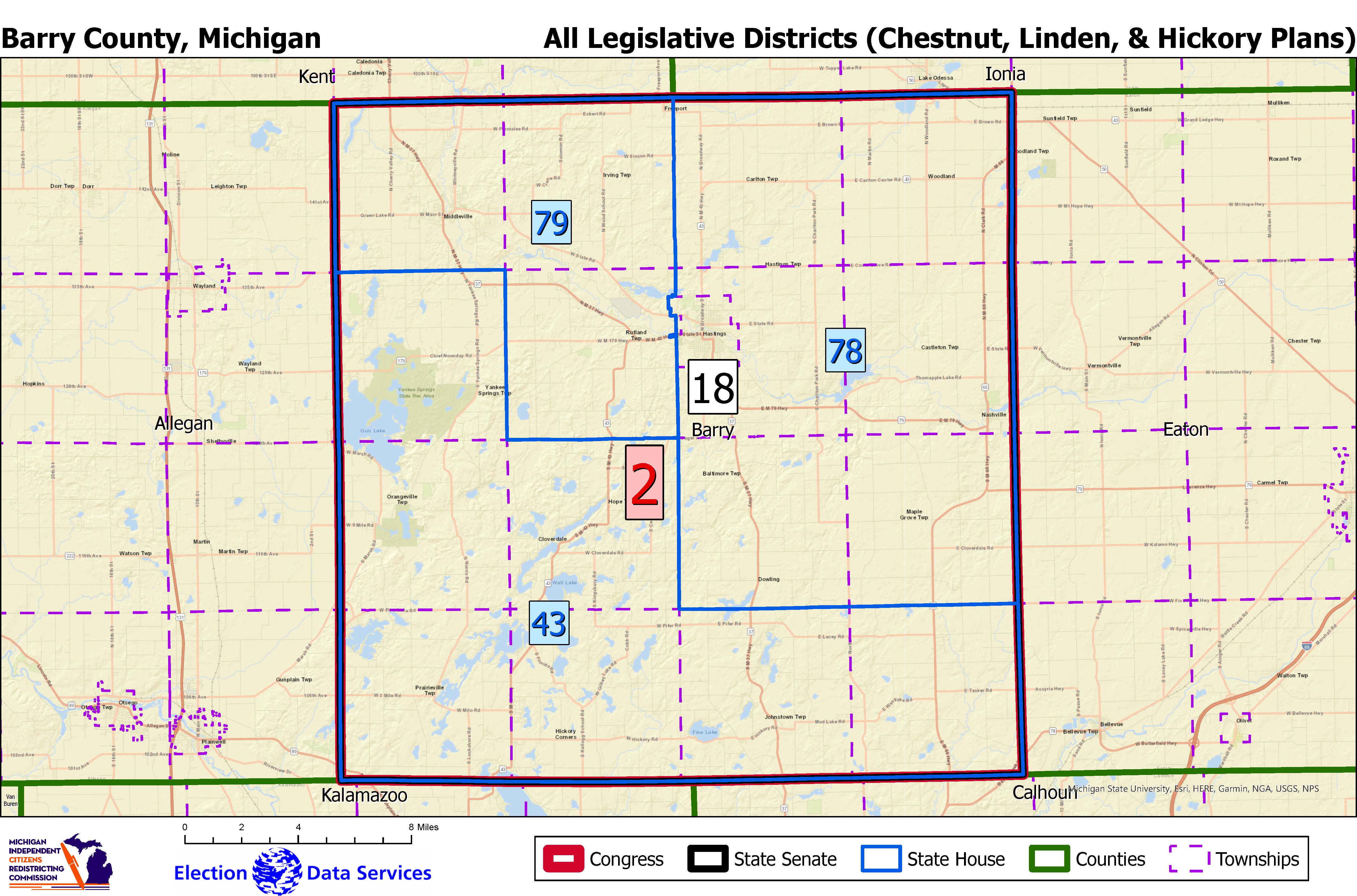 District Maps by County