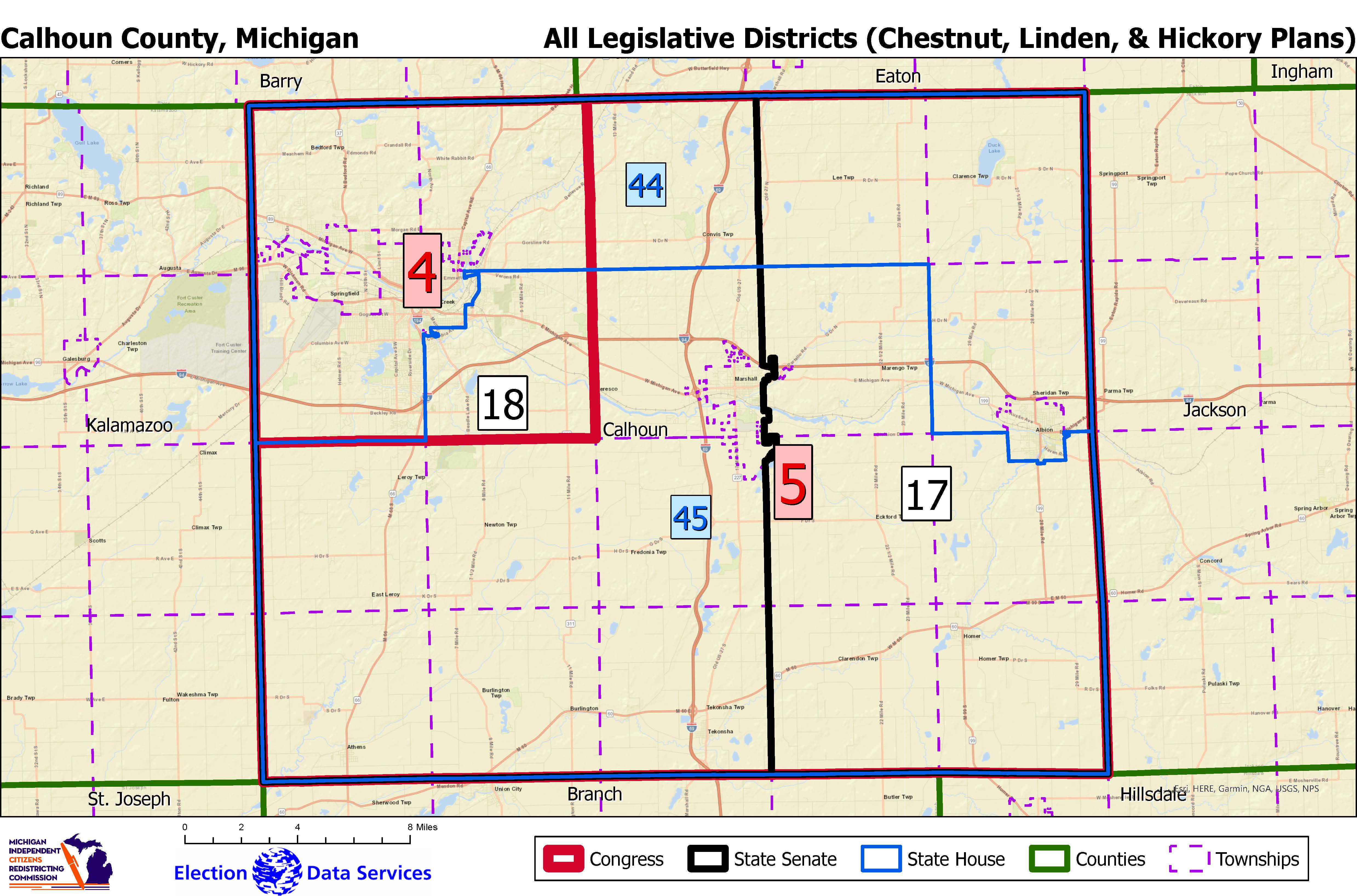 District Maps by County