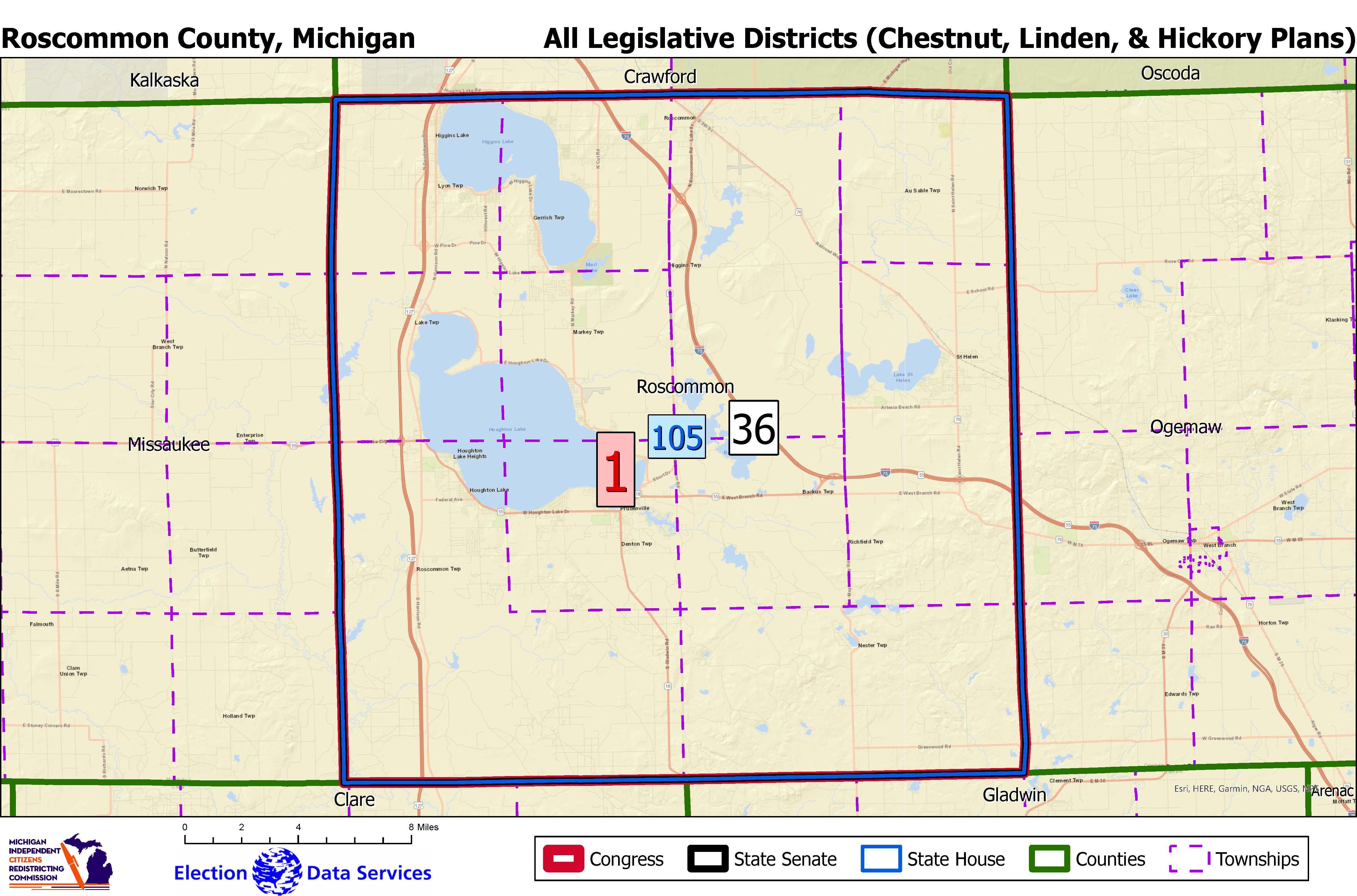 District Maps by County