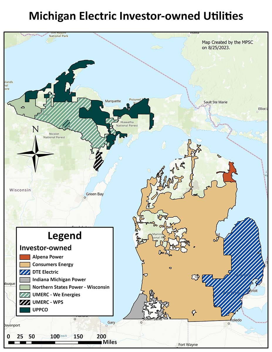 Electric Utility Service Area Maps
