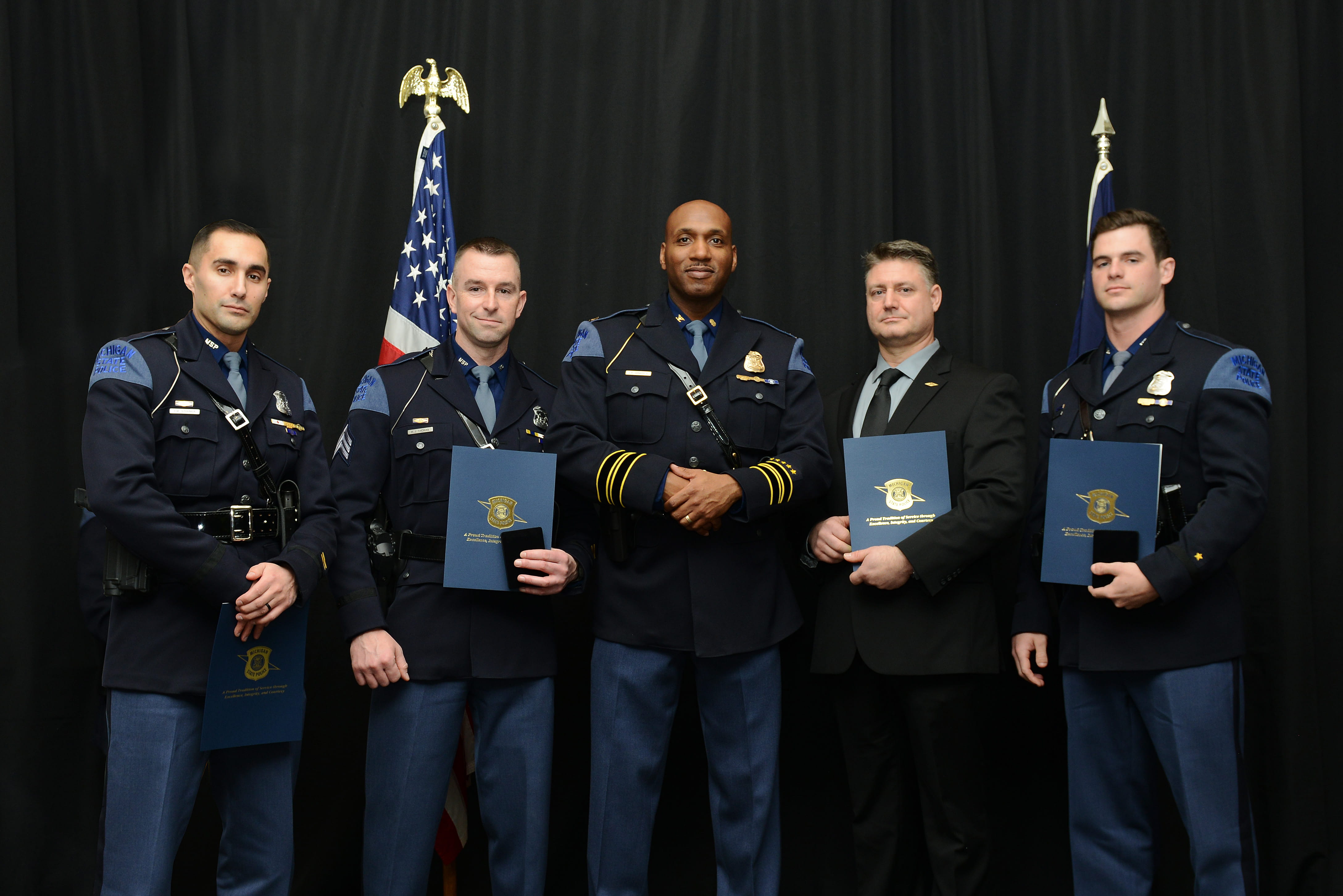 State Police Employees Honored for Dedication and Service