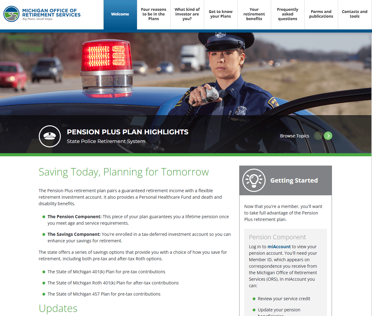 State Police Retirement System