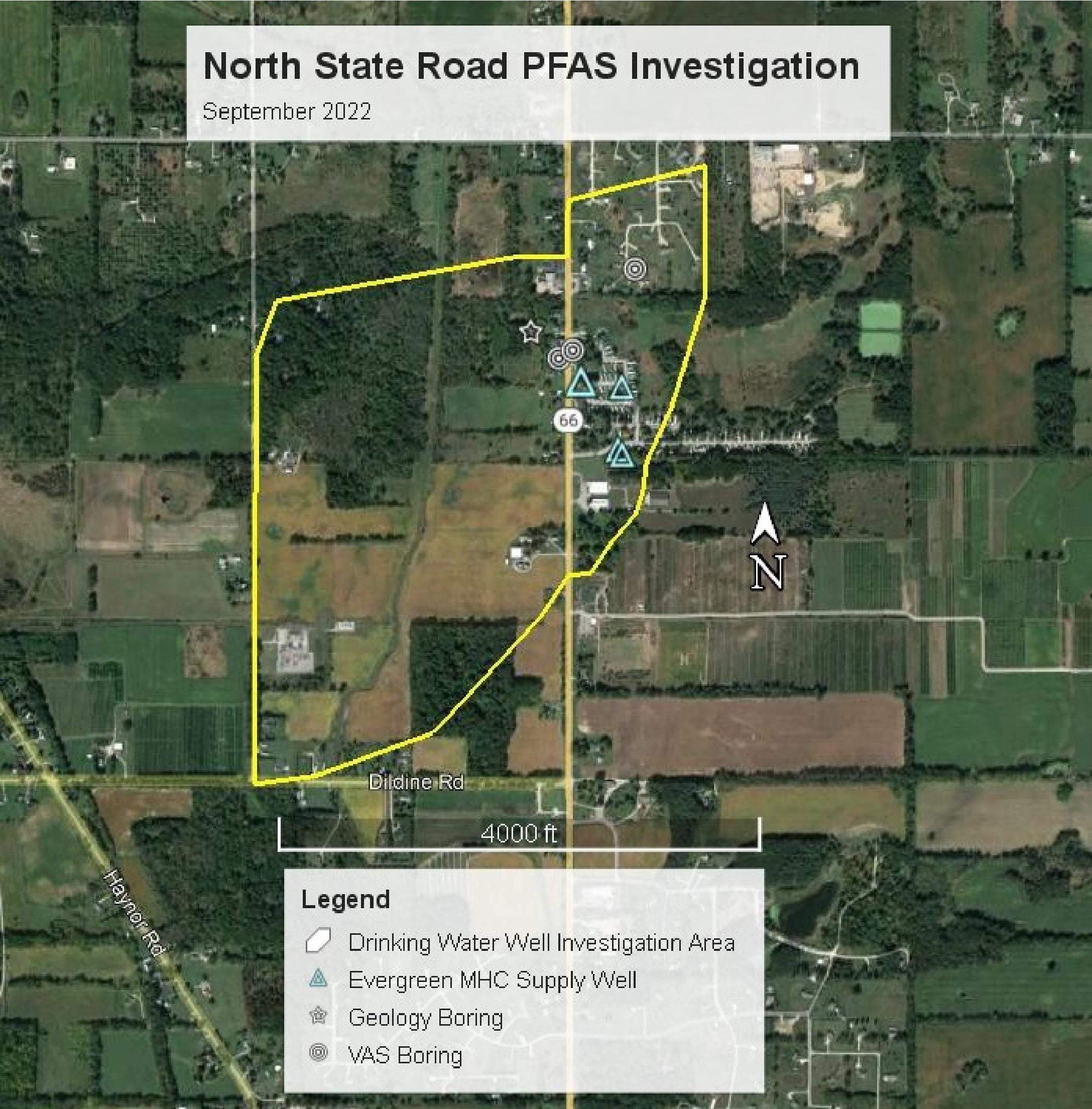 North State Road Area of Interest (Ionia, Ionia County)