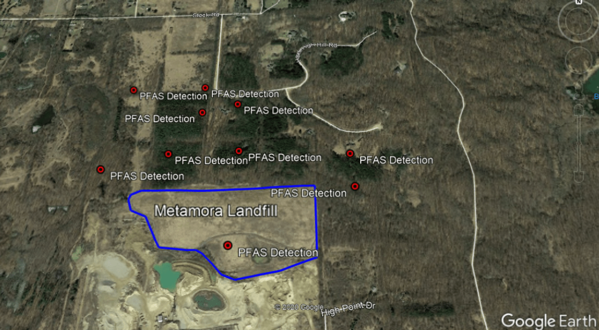 Metamora Landfill Superfund Site (Metamora, Lapeer County)