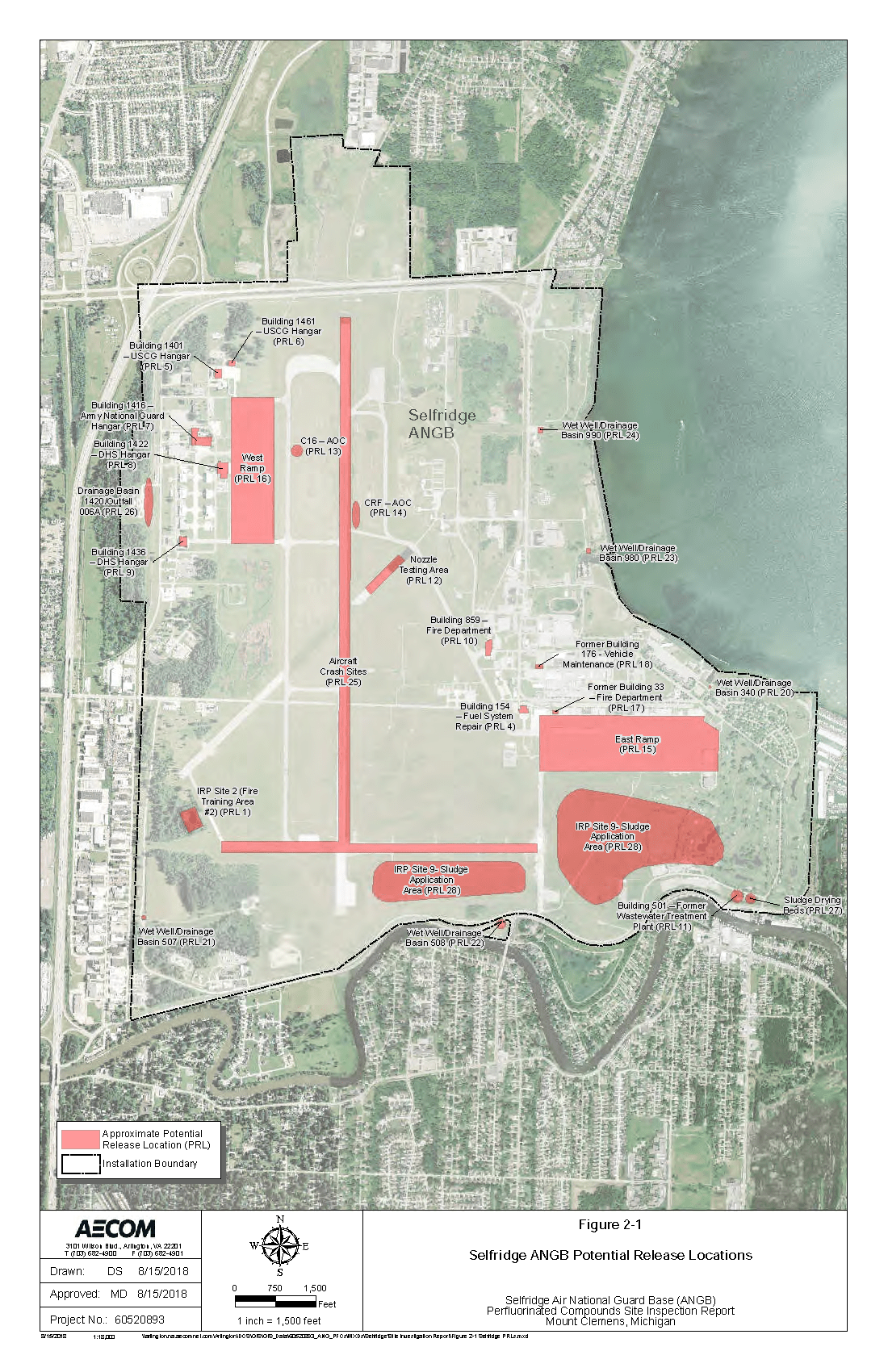 Selfridge Air National Guard Base (ANGB) (Harrison Township, Macomb County)