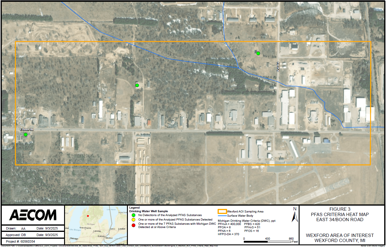 Wexford Area of Interest Self-Sampling Investigation (Haring, Clam Lake, Selma, and Boon ...