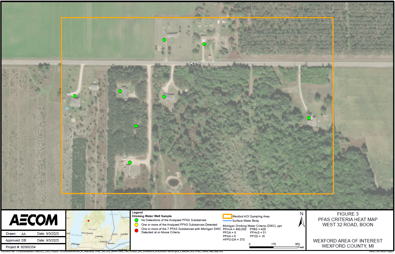 Wexford Area of Interest Self-Sampling Investigation (Haring, Clam Lake ...