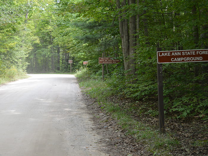 Lake Ann State Forest Campground