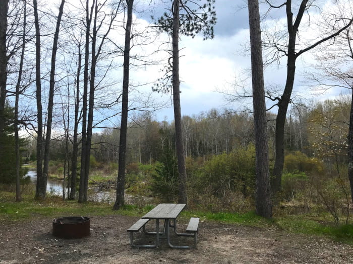 Ocqueoc Falls State Forest Campground