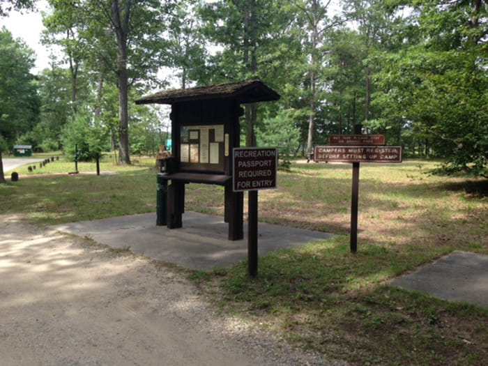 Reedsburg Dam State Forest Campground