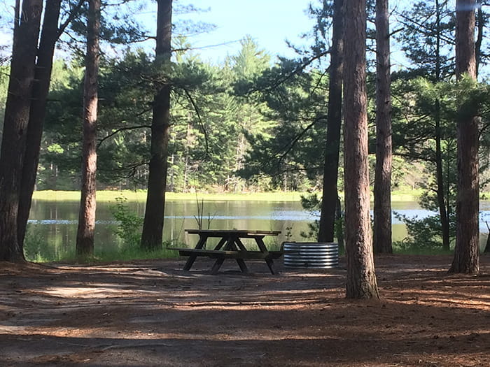 Round Lake State Forest Campground