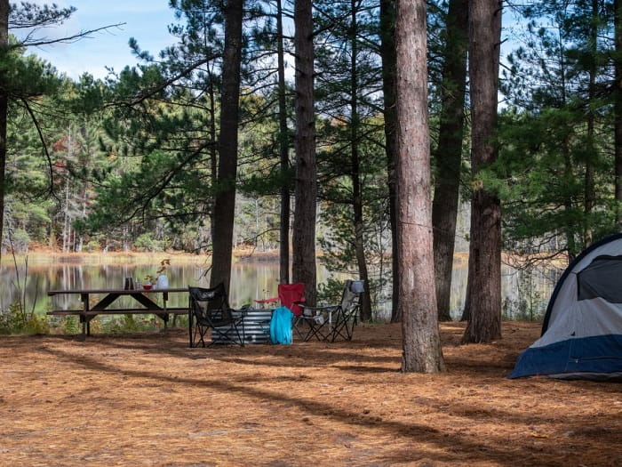 Round Lake State Forest Campground